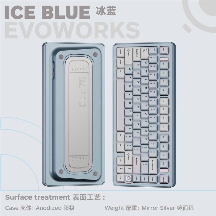 Evoworks Evo75 Aluminum Hotswap Wireless Keyboard