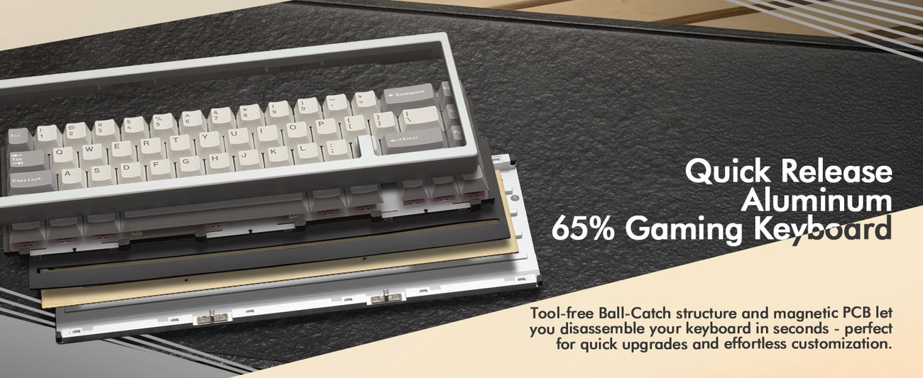WOBKEY Zen 65 Aluminum Wireless Keyboard