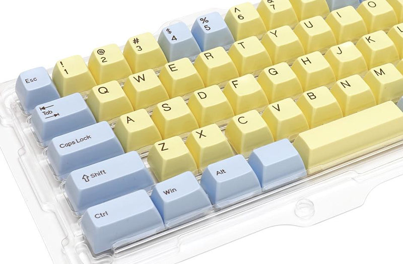 Filco Ice / Custard MINILA 72 Key SA Profile Double Shot ABS Keycap Se