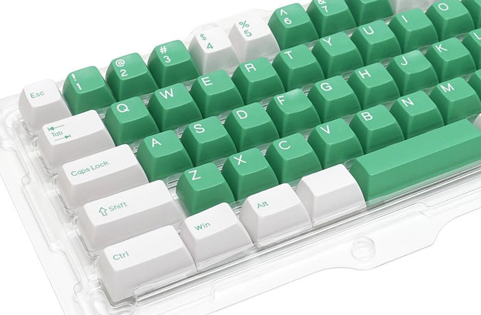 Filco Sugar / Mint MINILA 72 Key SA Profile Double Shot ABS Keycap Set