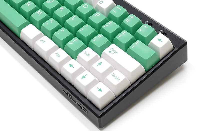 Filco Sugar / Mint MINILA 72 Key SA Profile Double Shot ABS Keycap Set