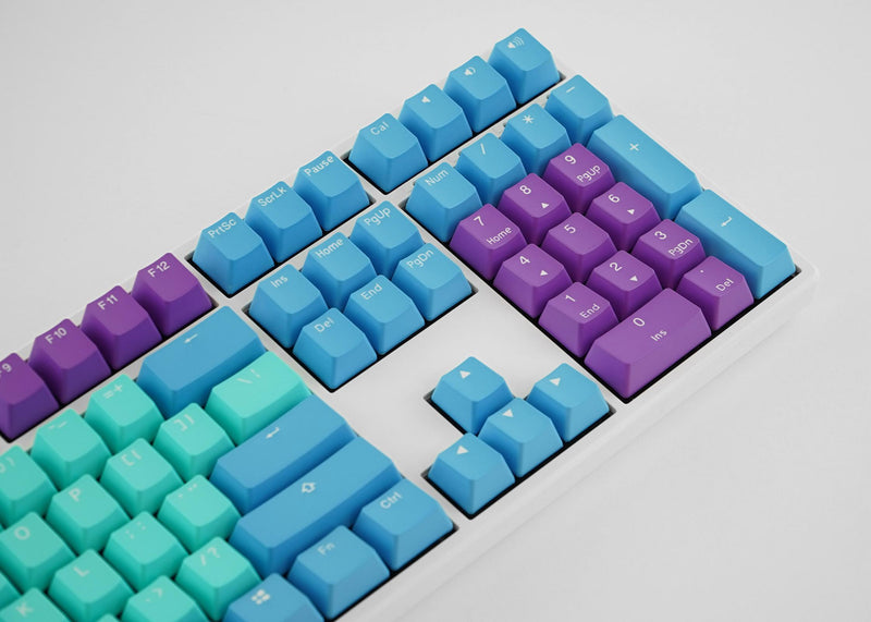MK x Ducky Frozen Llama Seamless 108 + 10 Key OEM Profile Double Shot