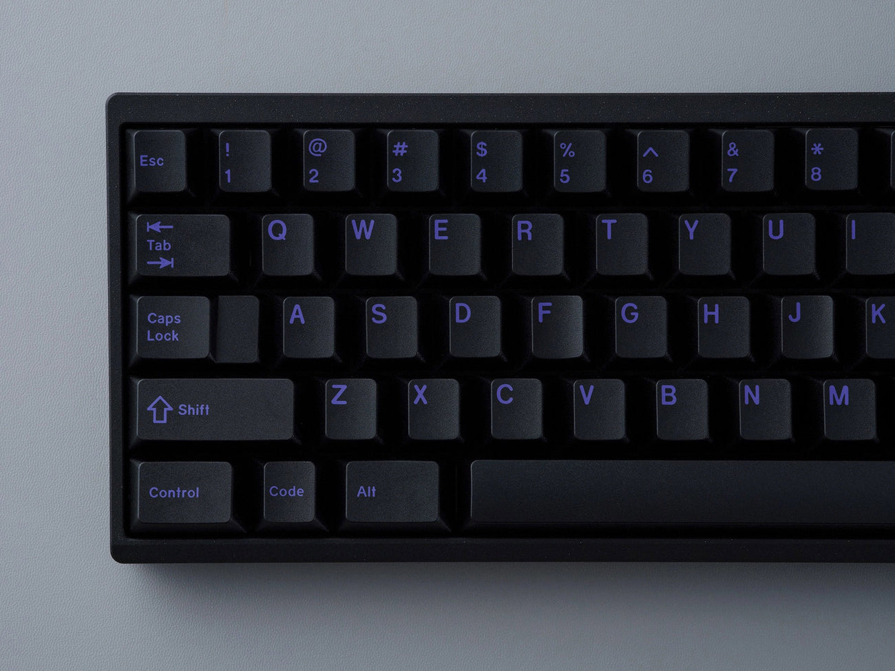 GMK x Glarses Purple on Black (POB) CYL Profile Double Shot ABS Keycap