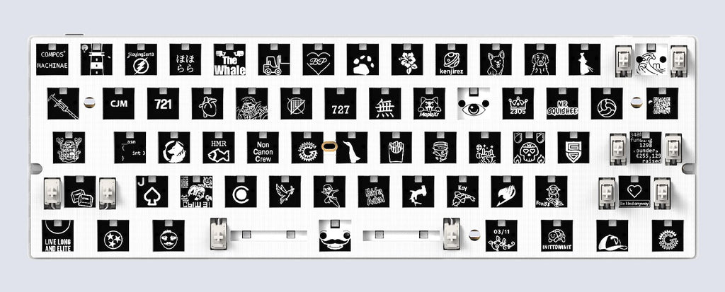 Wooting 60HE V2 Magnetic 8K Keyboard PCB Module