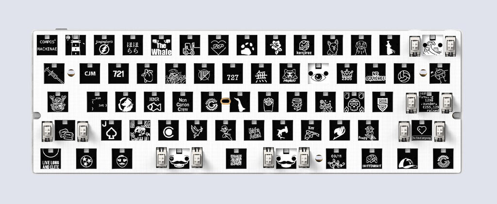 Wooting 60HE V2 Magnetic 8K Keyboard PCB Module