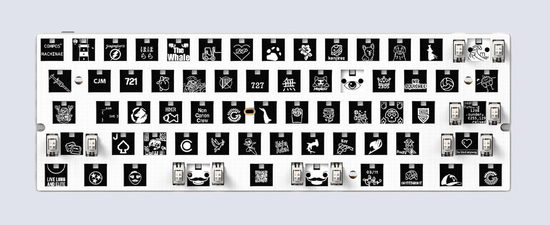 Wooting 60HE V2 Magnetic 8K Keyboard PCB Module