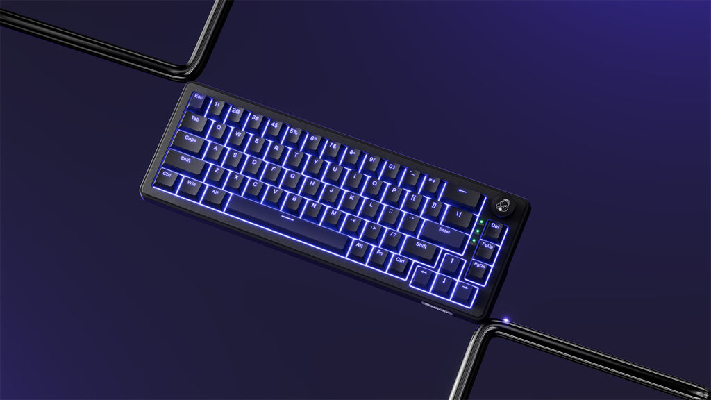 Ducky OK-M 65 65% Hotswap Wireless RGB Keyboard