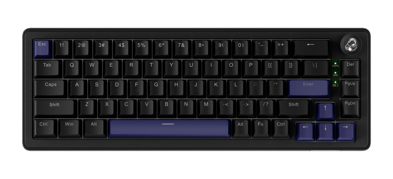 Ducky OK-M 65 65% Hotswap Wireless RGB Keyboard
