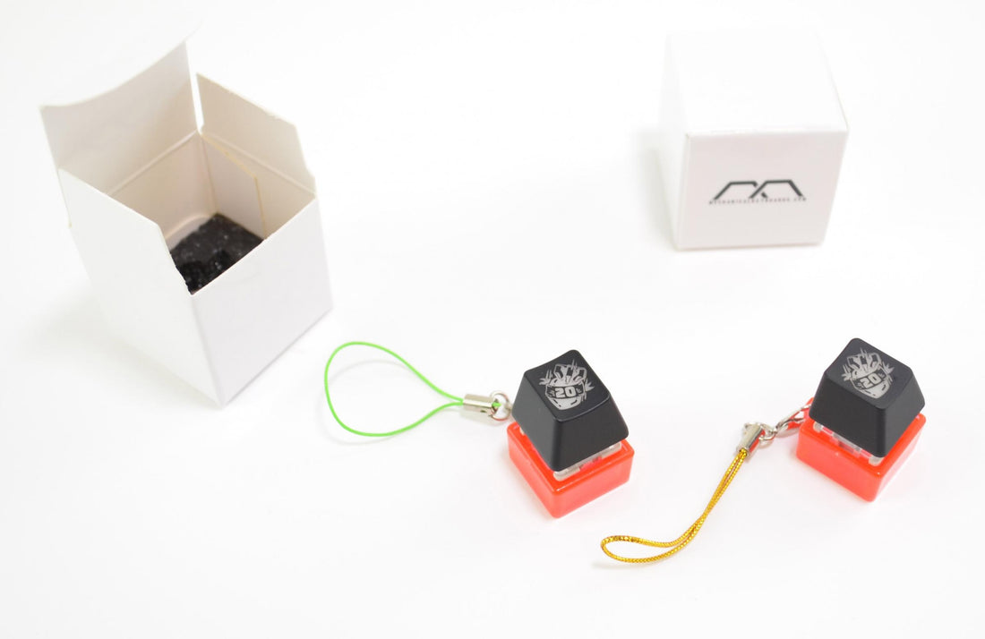 MK 20 Bomb Keycap Switch Keychain