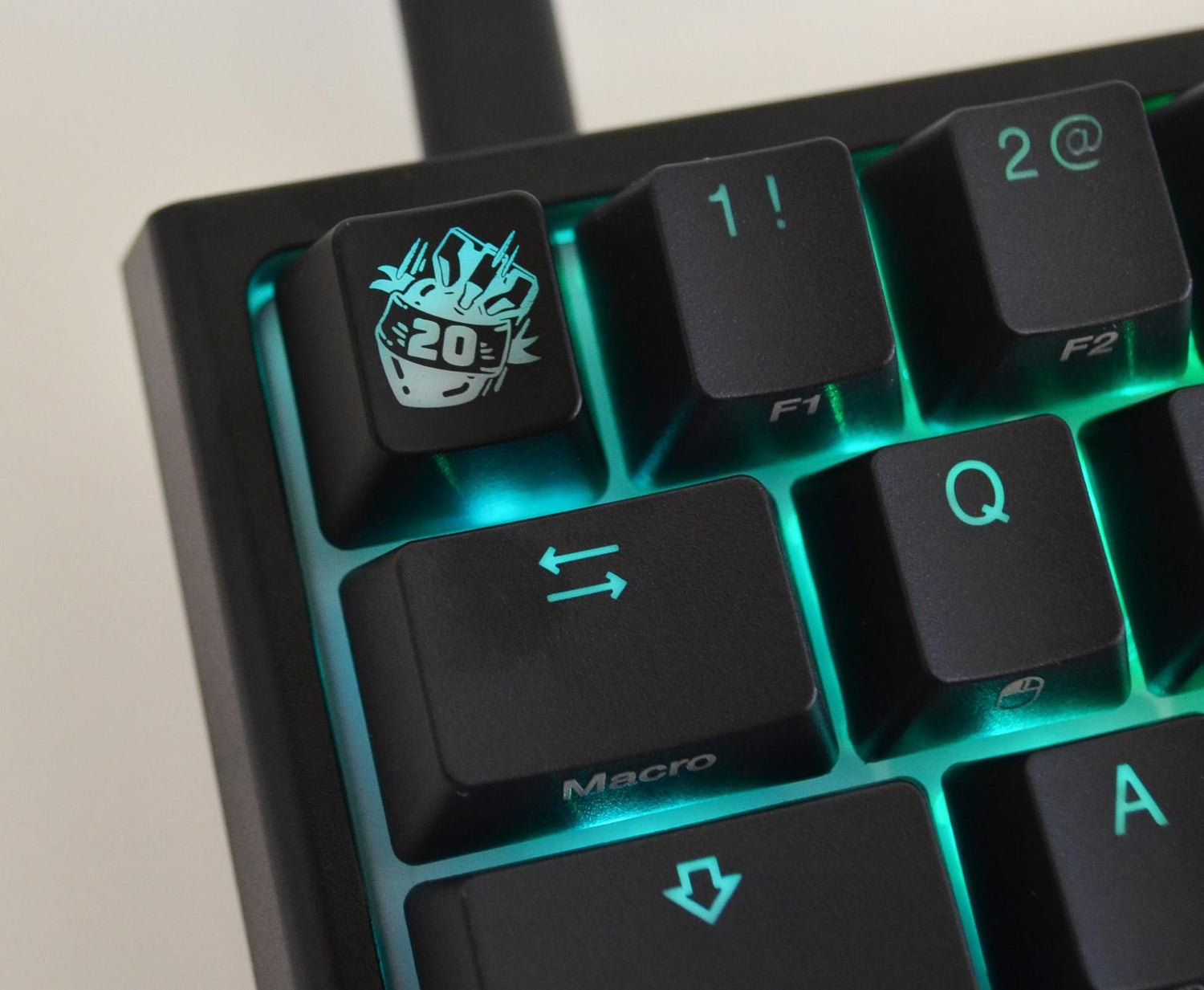 MK 20 Bomb Keycap Switch Keychain