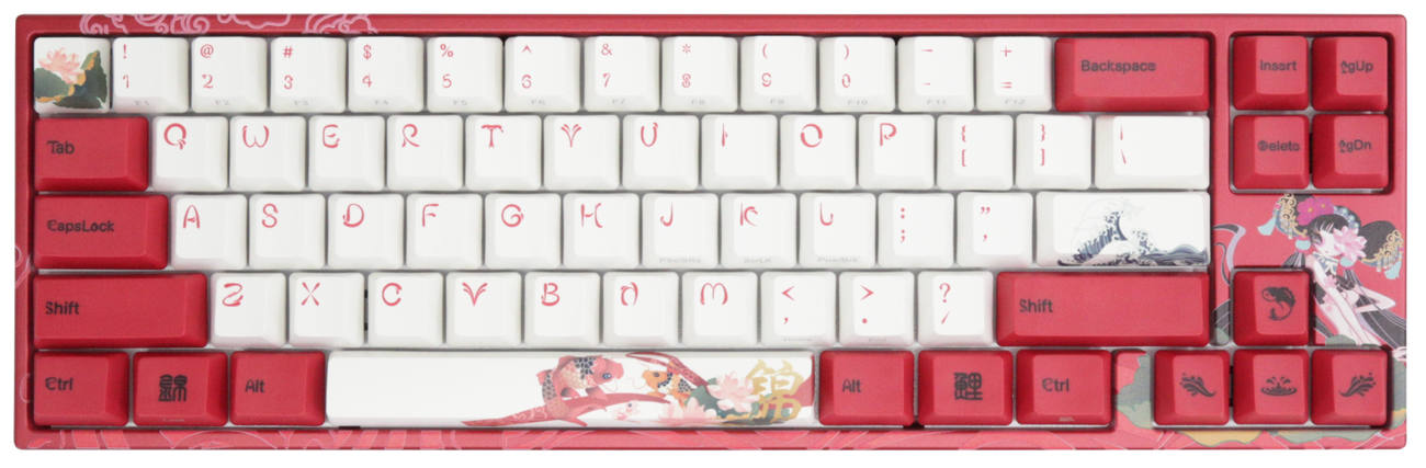 Ducky x Varmilo Miya Pro Koi 65% Dye Sub PBT Mechanical Keyboard