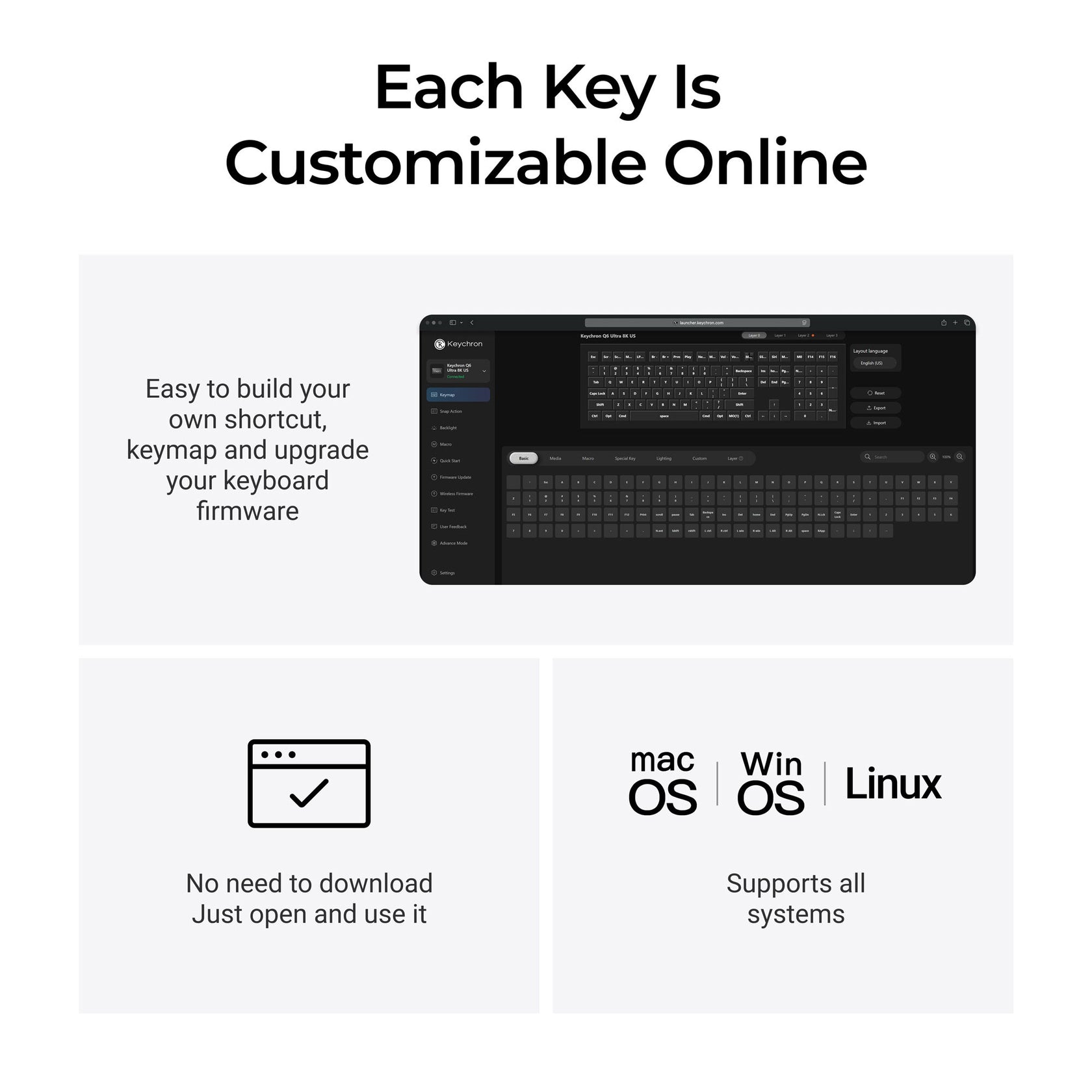 Keychron Q6 Ultra 8K Wireless RGB Keyboard