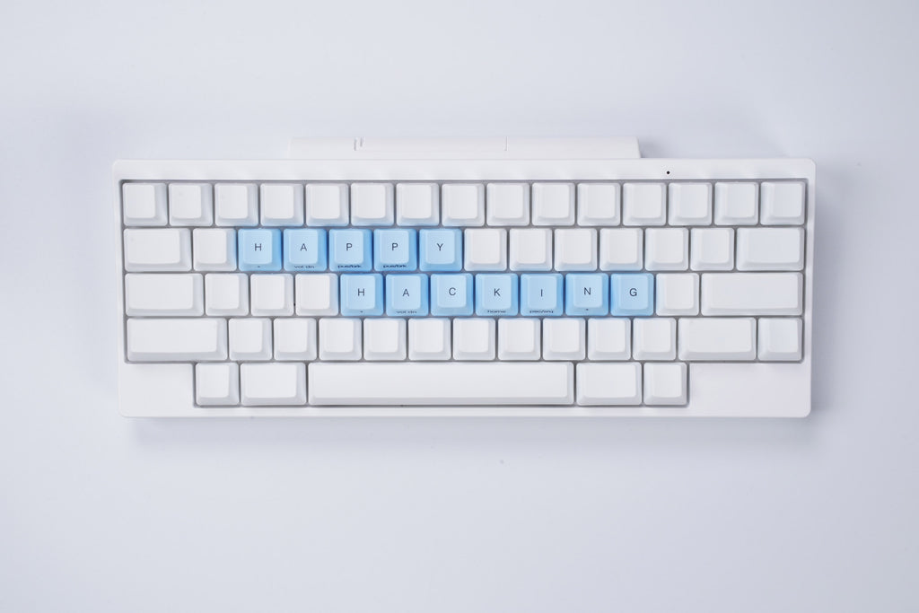 HHKB Sky Blue 60 Key PBT Topre Keycap Set