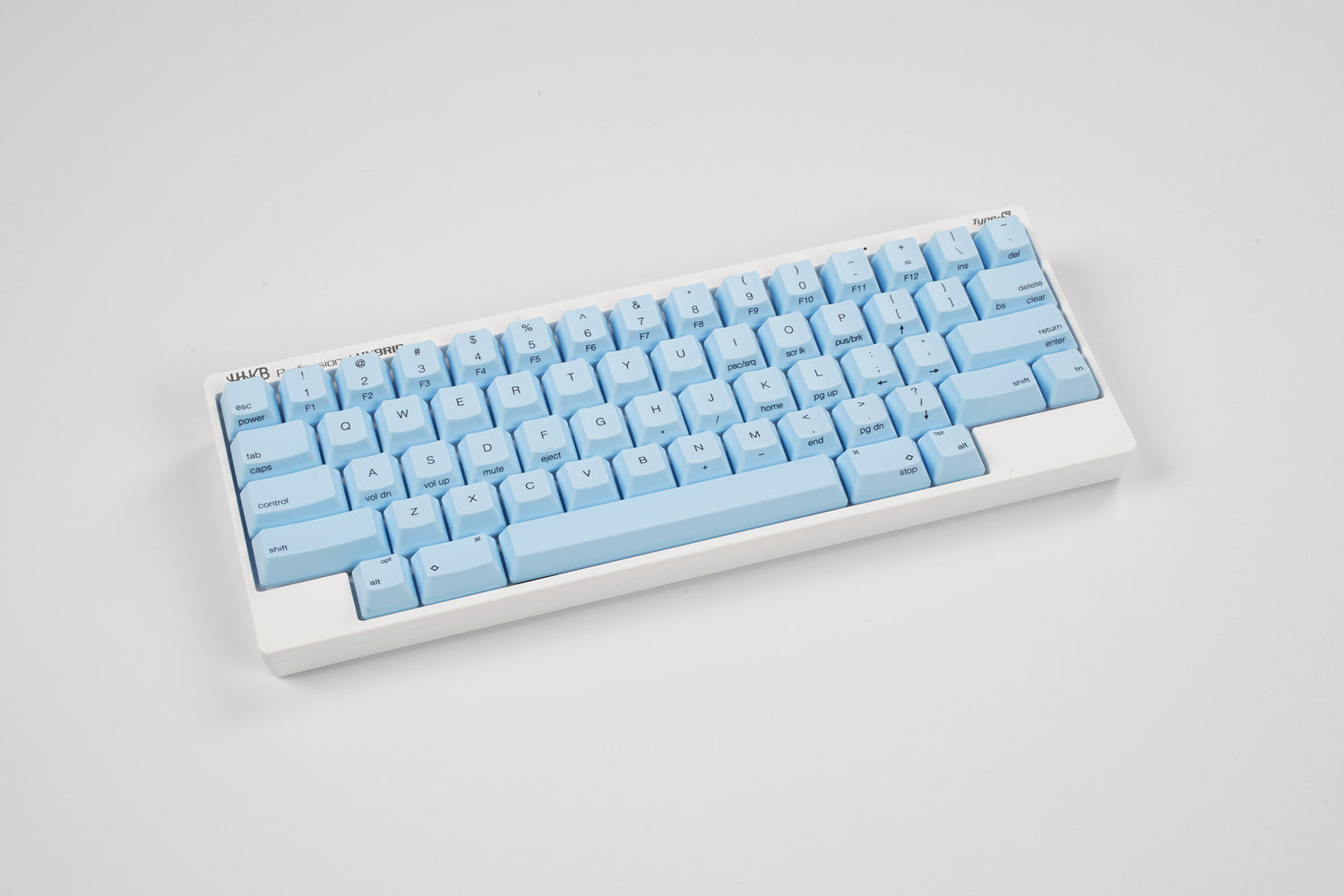 HHKB Sky Blue 60 Key PBT Topre Keycap Set