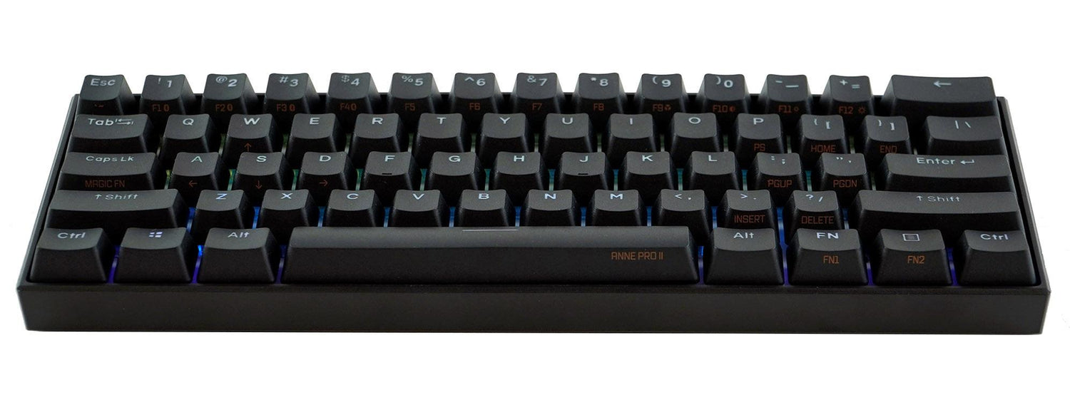 Obinslab Anne Pro 2 Black 60% Bluetooth RGB Mechanical Keyboard