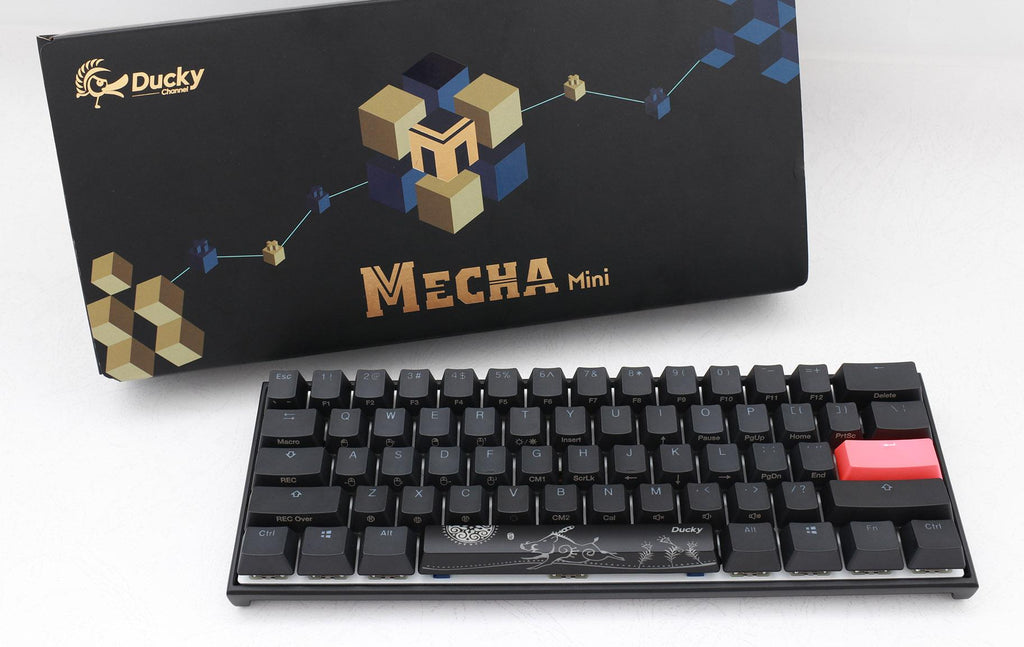 Ducky Mecha Mini v2 RGB LED 60% Double Shot PBT Mechanical Keyboard