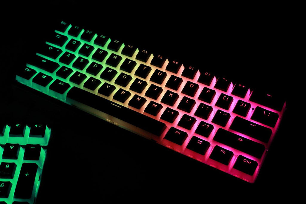 Ducky Black Pudding 108 Key OEM Profile Double Shot PBT Keycap Set