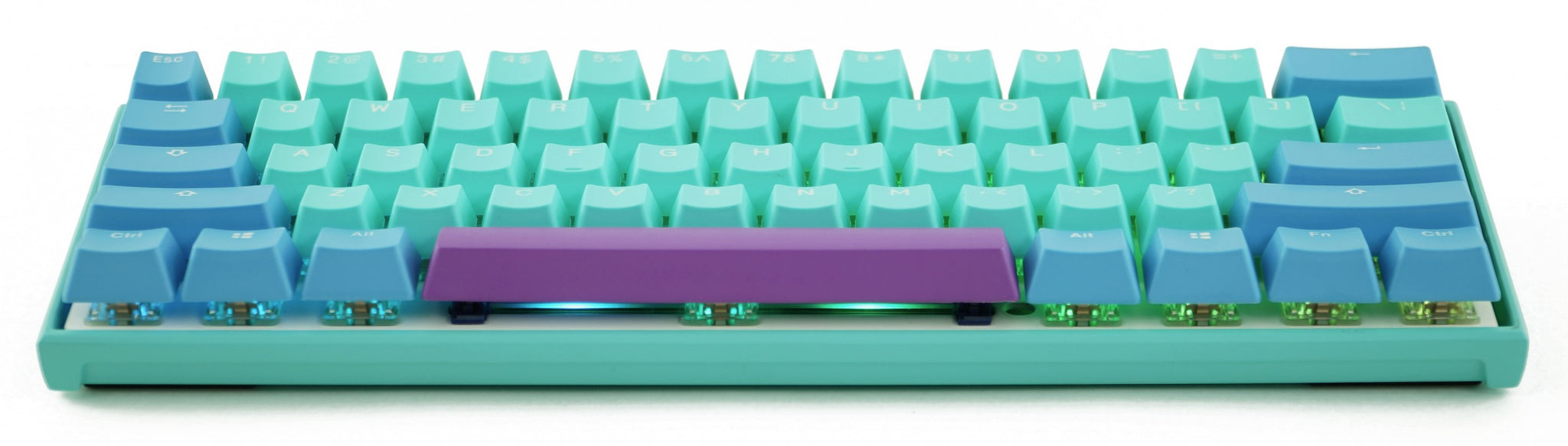 Ducky x MK Frozen Llama Mecha Mini v2 RGB LED 60% Double Shot PBT Mech