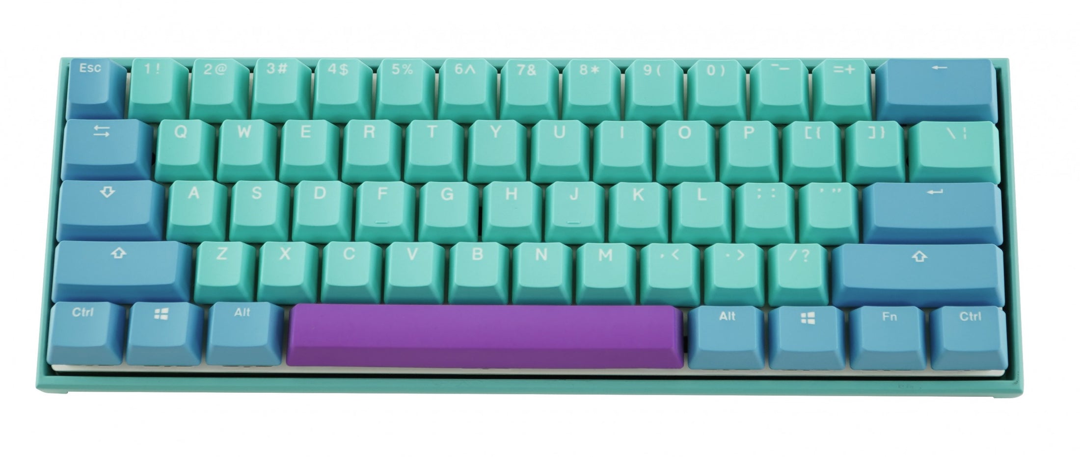 Ducky x MK Frozen Llama Mecha Mini v2 RGB LED 60% Double Shot PBT Mech