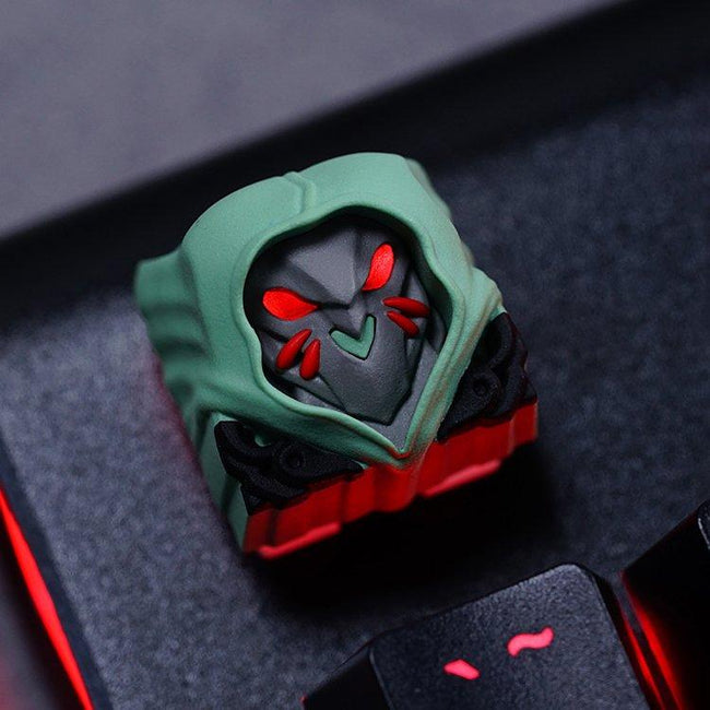 Hot Keys Project HKP Dead Man Light Olive Green Artisan Keycap