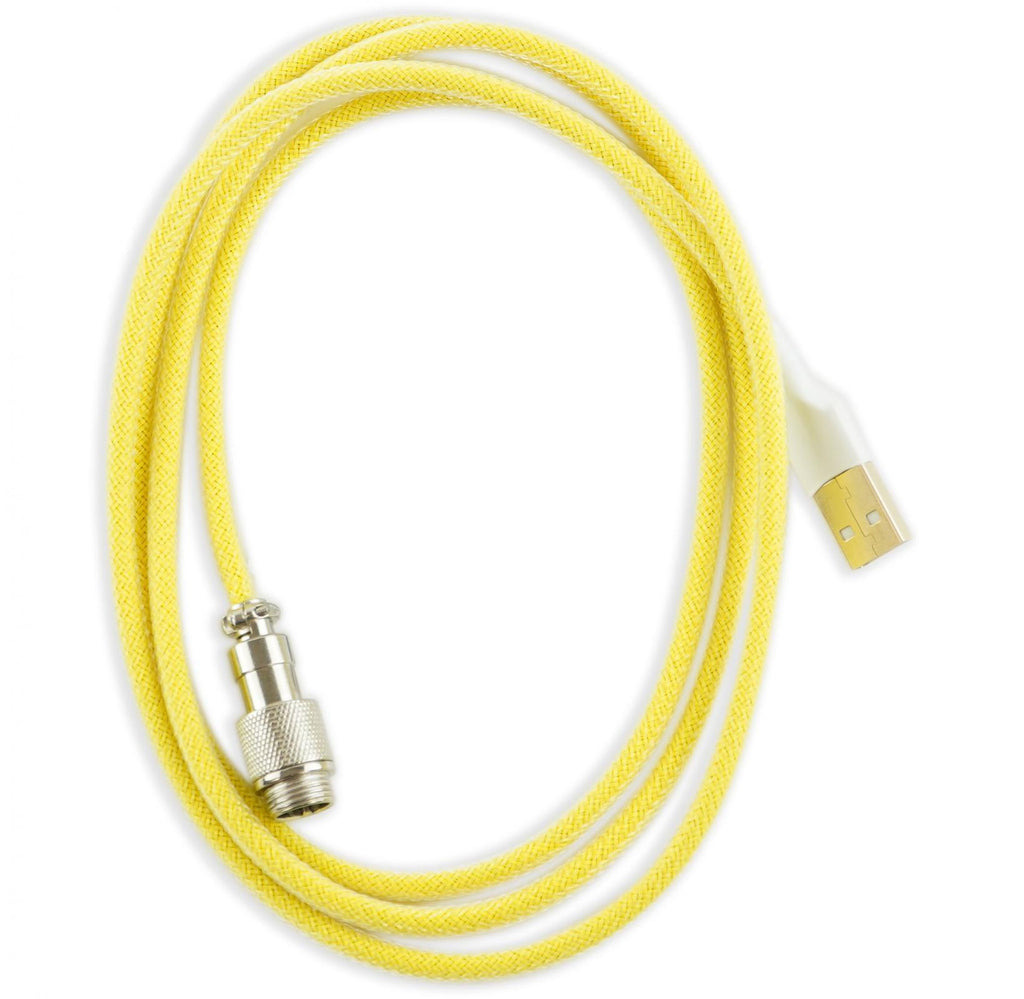 Kraken Yellow Sleeved Aviator Universal USB Keyboard Cable