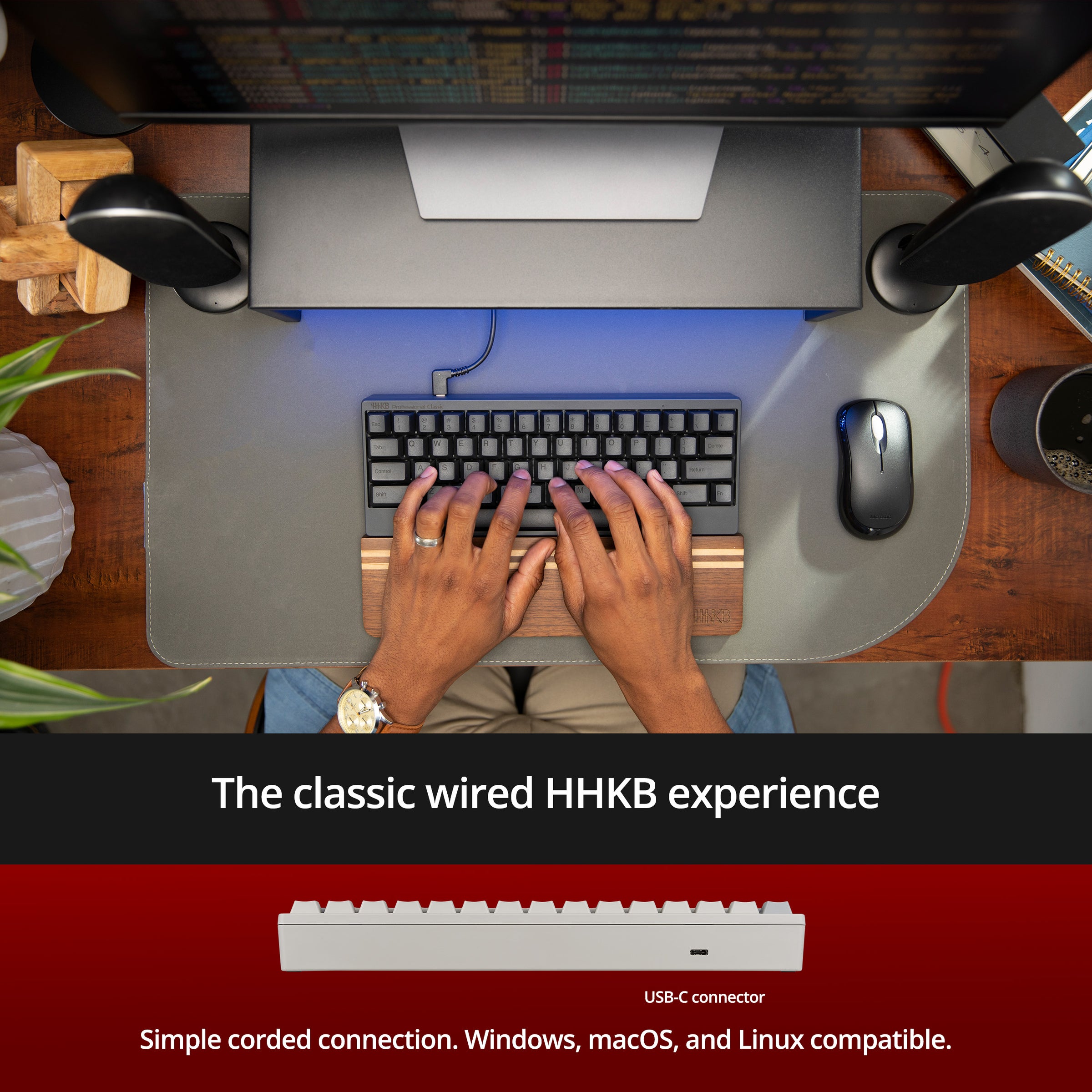 HHKB Classic Topre 45g 60% PBT Mechanical Keyboard