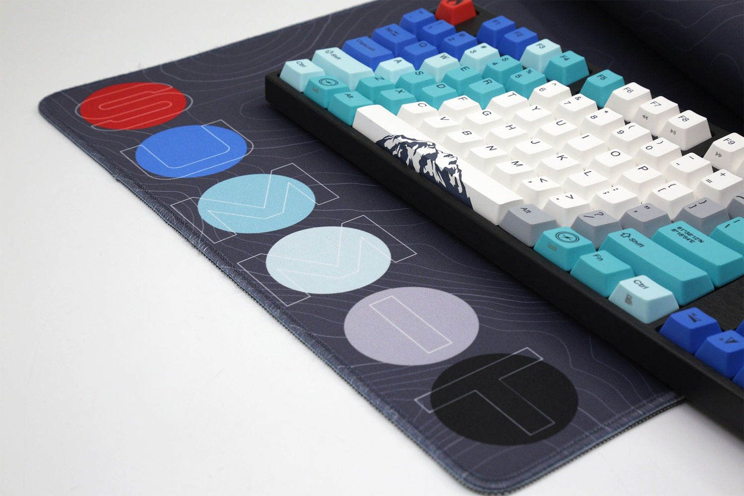 Varmilo Extra Large Summit Desk Mat with Stitched Edges