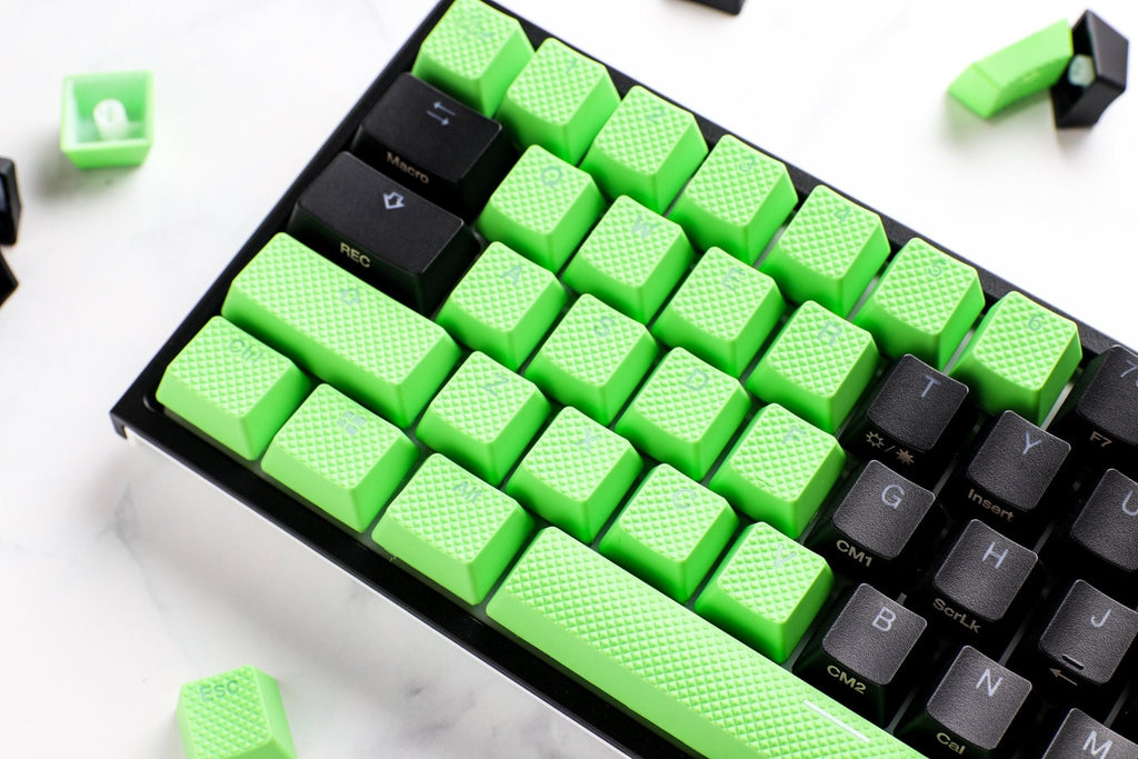 Ducky Green Backlit 31 Key OEM Profile Double Shot ABS Rubber Keycap S