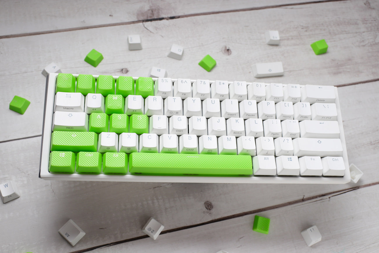 Ducky Green Backlit 31 Key OEM Profile Double Shot ABS Rubber Keycap S