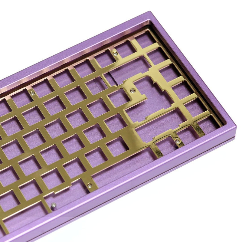 KBDFans KBD75 V1-V2 75% Brass Plate