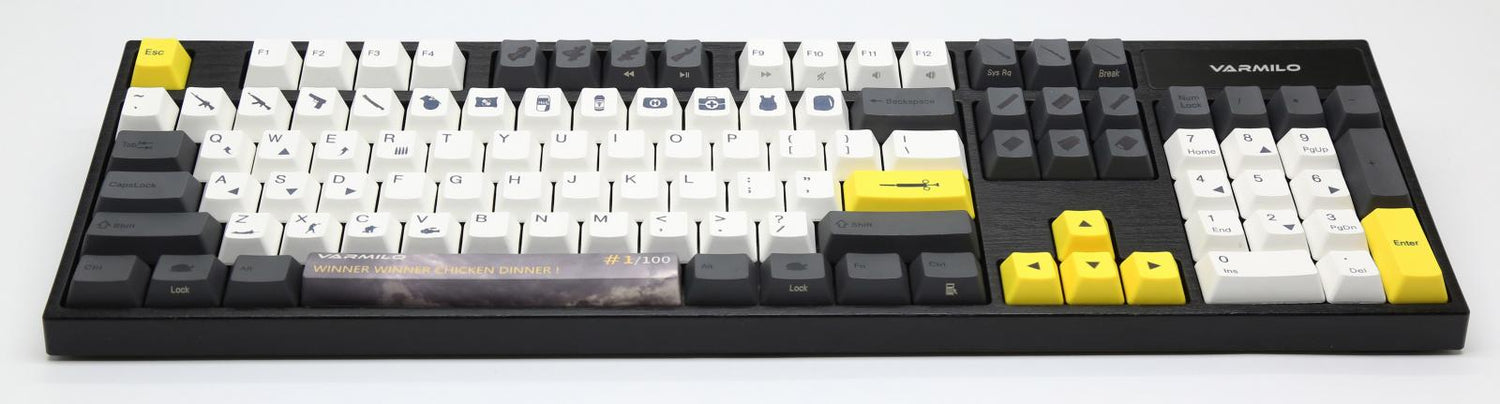 Varmilo VA108M Chicken Dinner Dye Sub PBT Mechanical Keyboard