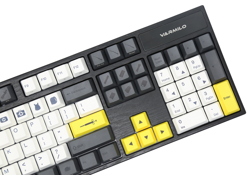 Varmilo VA108M Chicken Dinner Dye Sub PBT Mechanical Keyboard