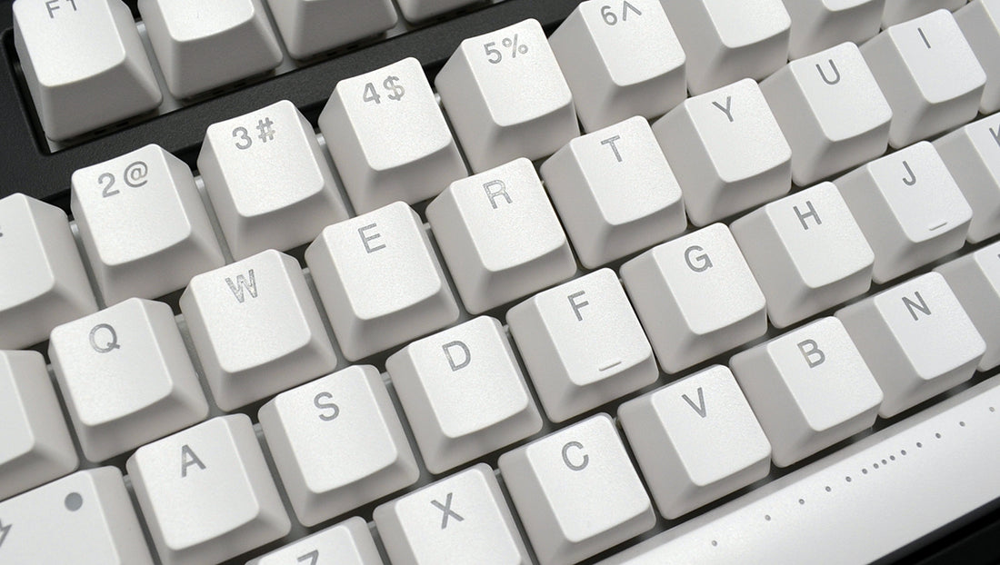 MK Disco White ABS Double Shot RGB LED TKL Mechanical Keyboard