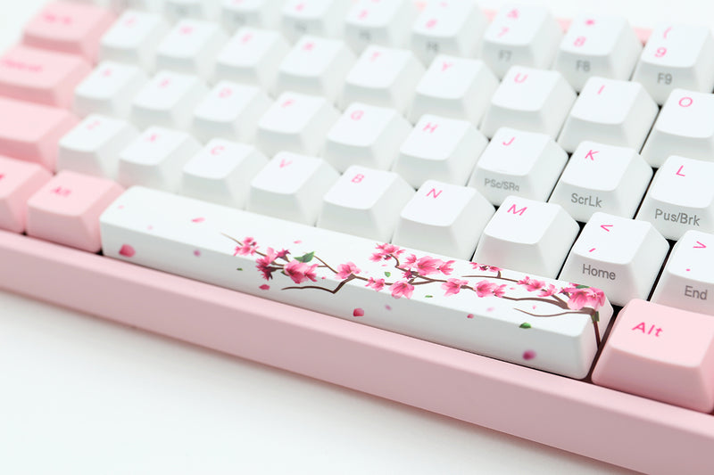 Ducky x Varmilo Miya Pro Sakura Pink LED 65% Dye Sub PBT Mechanical Ke