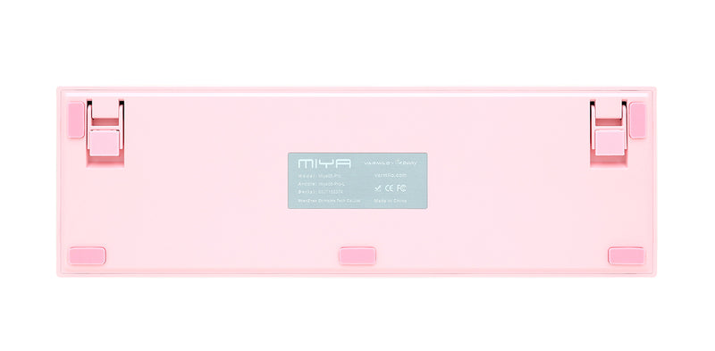 Ducky x Varmilo Miya Pro Sakura Pink LED 65% Dye Sub PBT Mechanical Ke
