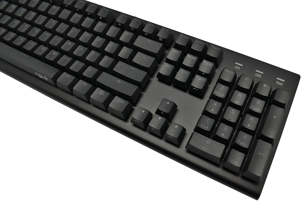 MK Fission White LED Double Shot PBT Mechanical Keyboard