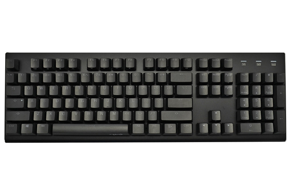 MK Fission White LED Double Shot PBT Mechanical Keyboard
