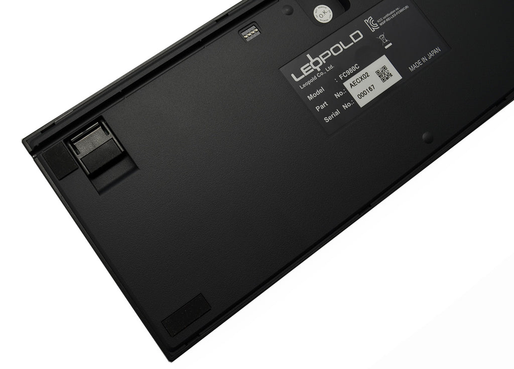 Leopold FC980C Black Dye Sub PBT Mechanical Keyboard (AECX02)