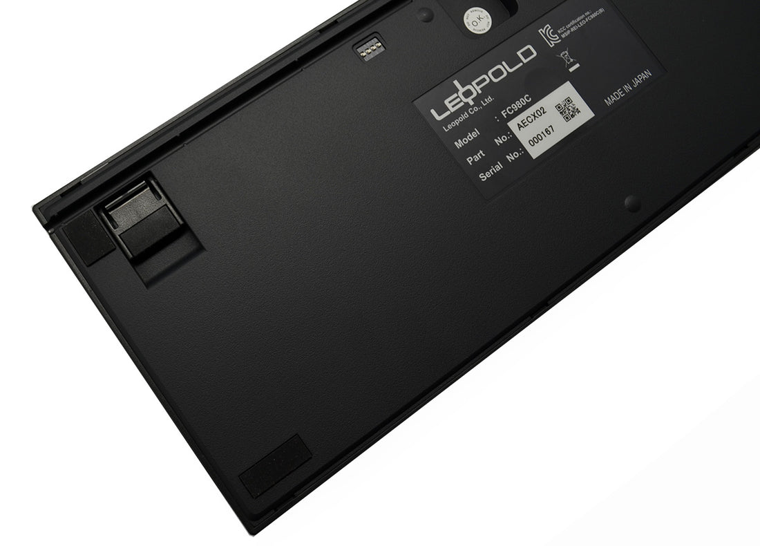 Leopold FC980C Black Dye Sub PBT Mechanical Keyboard (AECX02)