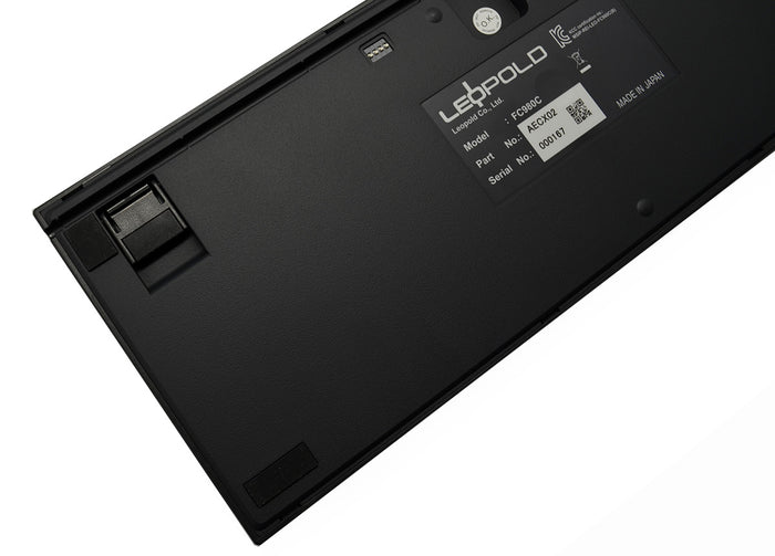 Leopold FC980C Black Dye Sub PBT Mechanical Keyboard (AECX02)