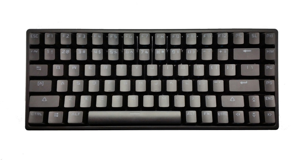 MK MK84 Black Case White LED 75% Mechanical Keyboard