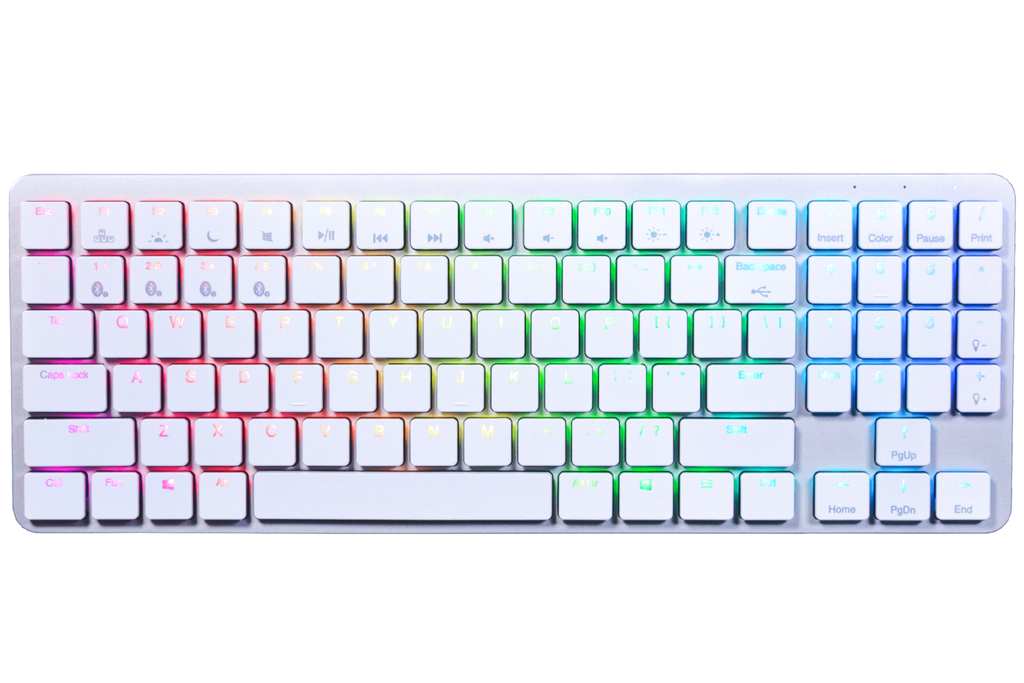 Hexgears X-1 Aluminum TKL Bluetooth RGB Low Profile Mechanical Keyboar