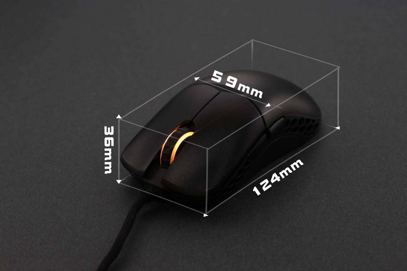 Ducky Feather Mouse 65g SR structure RGB 3389 Sensor Huano Switches