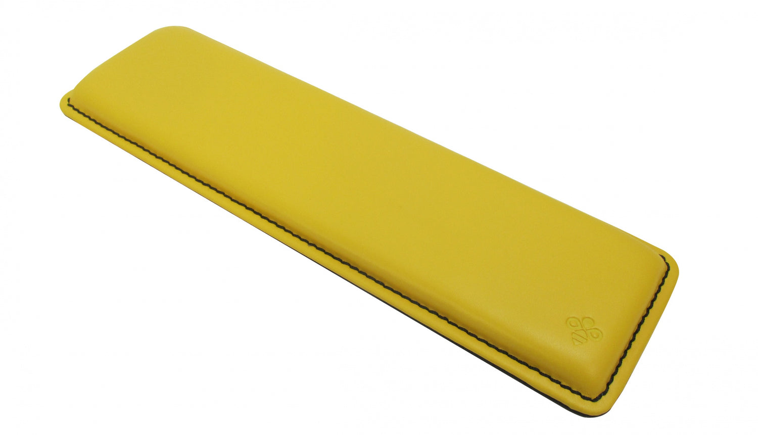 MK Honey Bee Compact 60% Wrist Rest Yellow Leather w/ Black Stitching