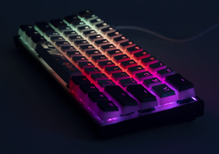 Ducky x MK Creator Mecha Mini RGB 60% Double Shot Pudding PBT Mechanic