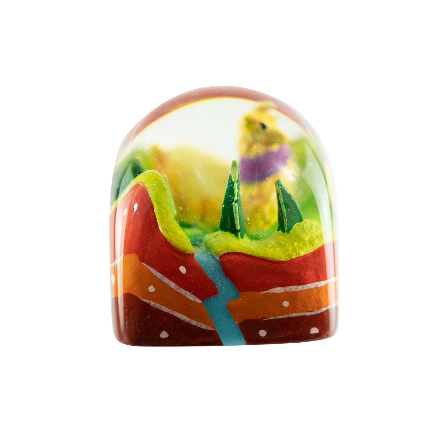 Dwarf Factory x MK Meadow Llama Artisan Keycap DOM Profile Resin Artis