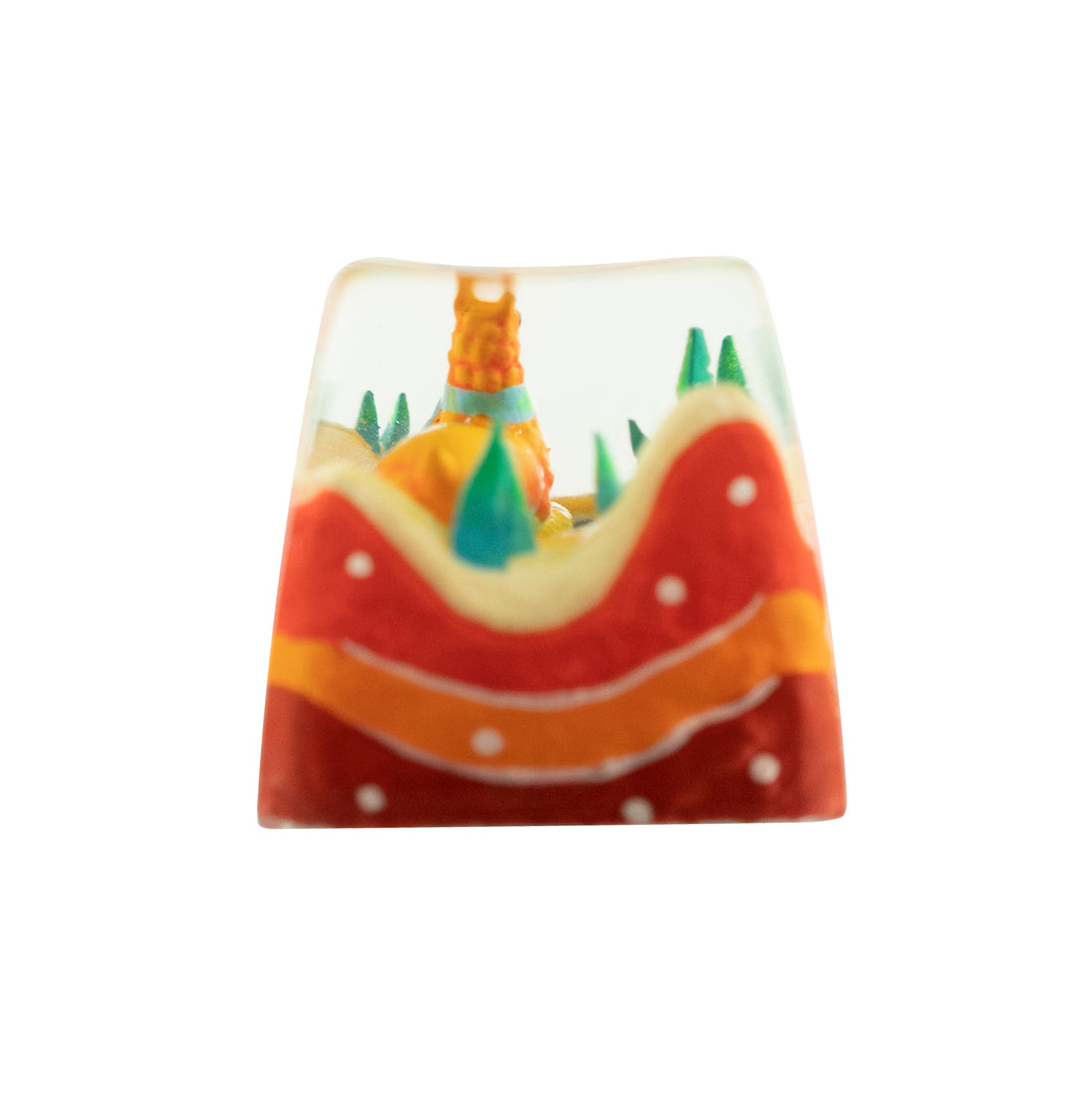 Dwarf Factory x MK Oasis Llama Artisan Keycap SA Profile Resin Artisan