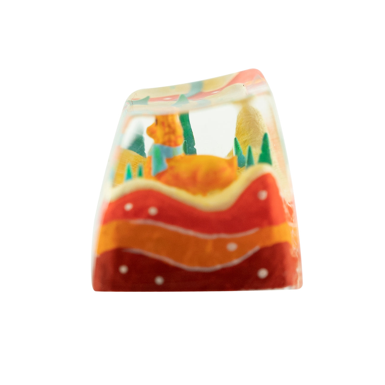 Dwarf Factory x MK Oasis Llama Artisan Keycap SA Profile Resin Artisan