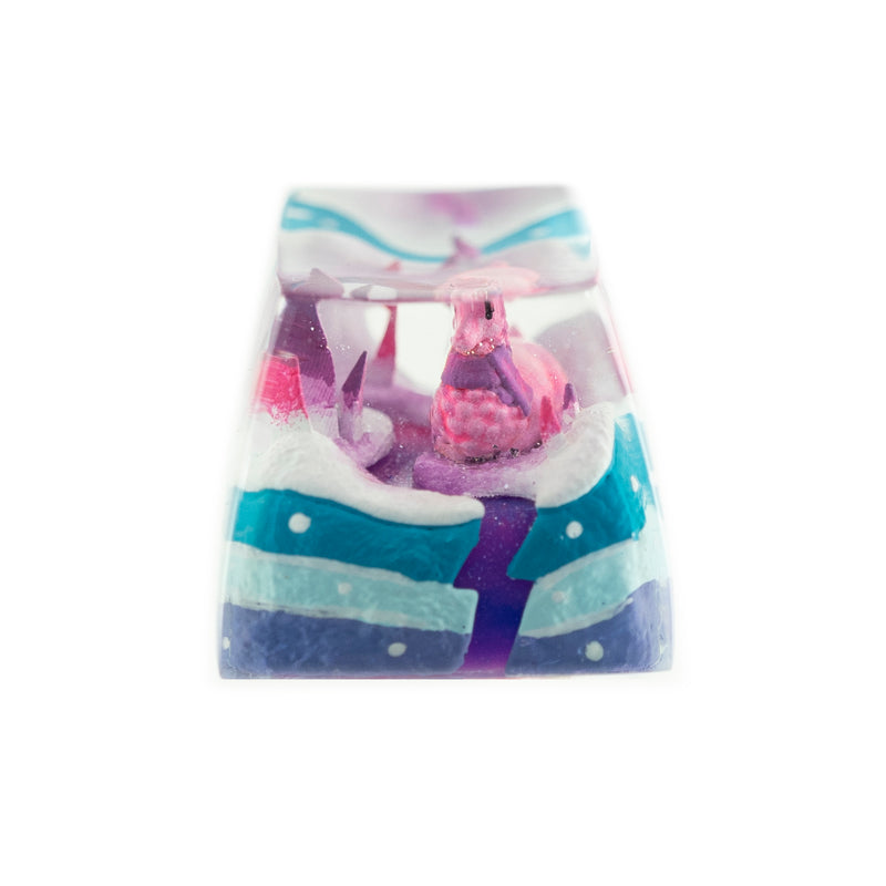 Dwarf Factory x MK Iceberg Llama Artisan Keycap SA Profile Resin Artis