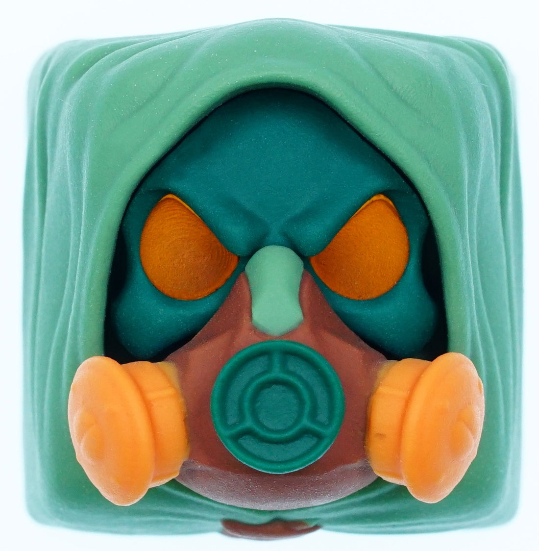 Hot Keys Project HKP Skull Face Army Green Artisan Keycap